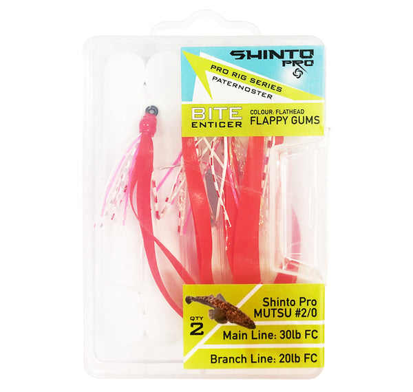 Shinto Pro Bite Enticer Paternoster Mutsu Circle Rig 2pk Size 2/0 ...